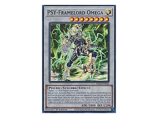 Yu-Gi-Oh! PSY-Framelord Omega - RA02-EN028