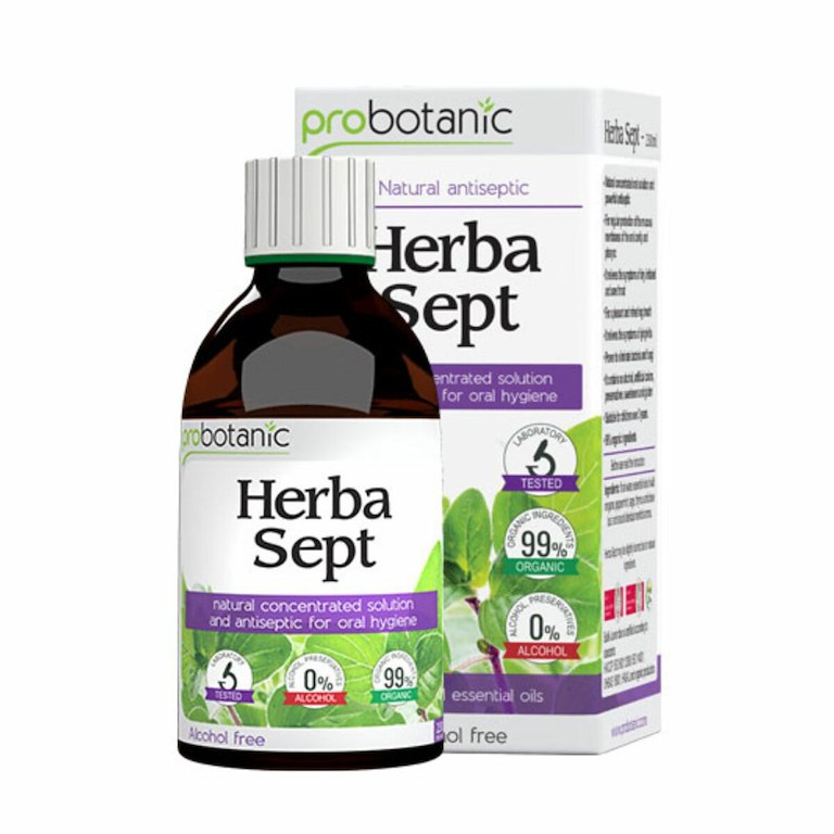 Herba sept rastvor za ispiranje usta 250ml