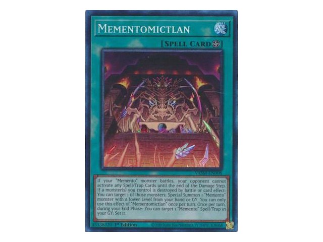 Yu-Gi-Oh! Mementomictlan - VASM-EN008