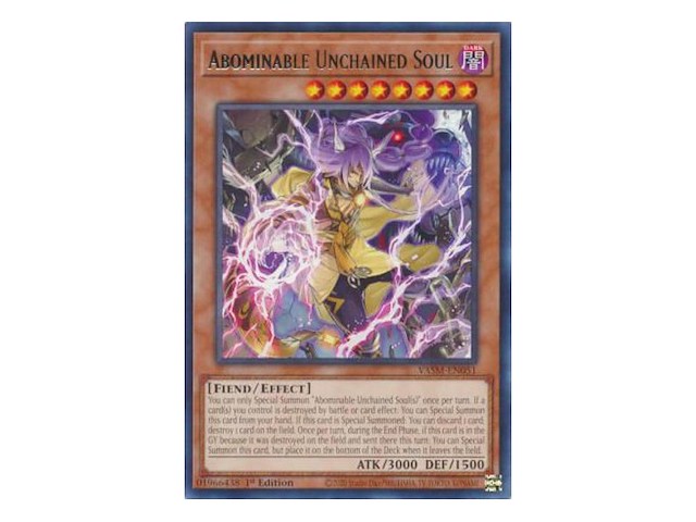 Yu-Gi-Oh! Abominable Unchained Soul - VASM-EN051