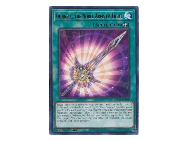 Yu-Gi-Oh! Dunnell, the Noble Arms of Light - GRCR-EN030