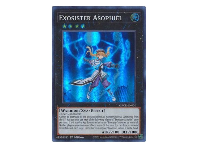 Yu-Gi-Oh! Exosister Asophiel - GRCR-EN020