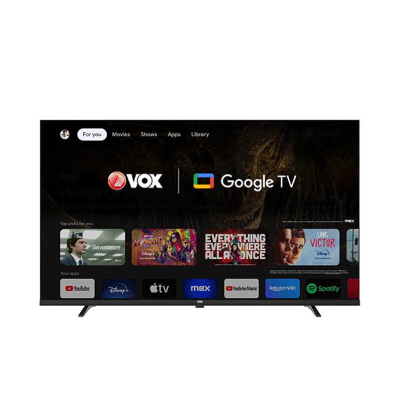 Televizor Vox 43GOF080B Smart, LED, Full HD, 43"(109cm), DVB-T2/C/S2