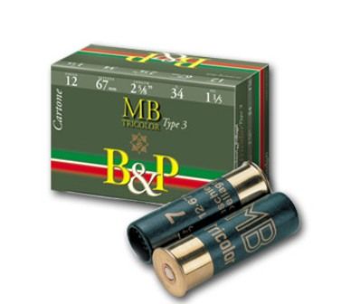 Patron B&P MB Tricolor 36gr 12/70 0, 2, 5, 7