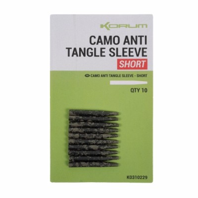 KORUM CAMO ANTI TANGLE SLEEVES / SHORT