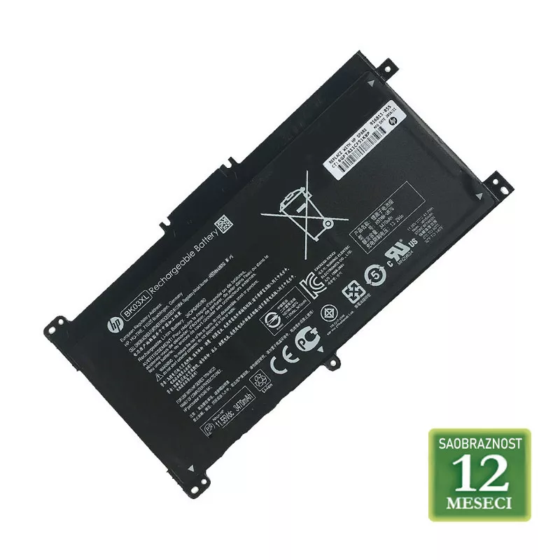 Baterija za laptop HP Pavilion x360 14-BA seriju / BK03XL 11.55V 41.7Wh / 3630mA