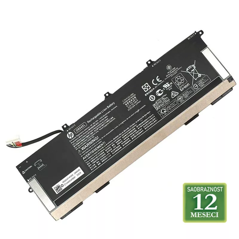 Baterija za laptop HP EliteBook x360 830 G5 serija / OR04XL 7.7V 53.2Wh / 6562mA