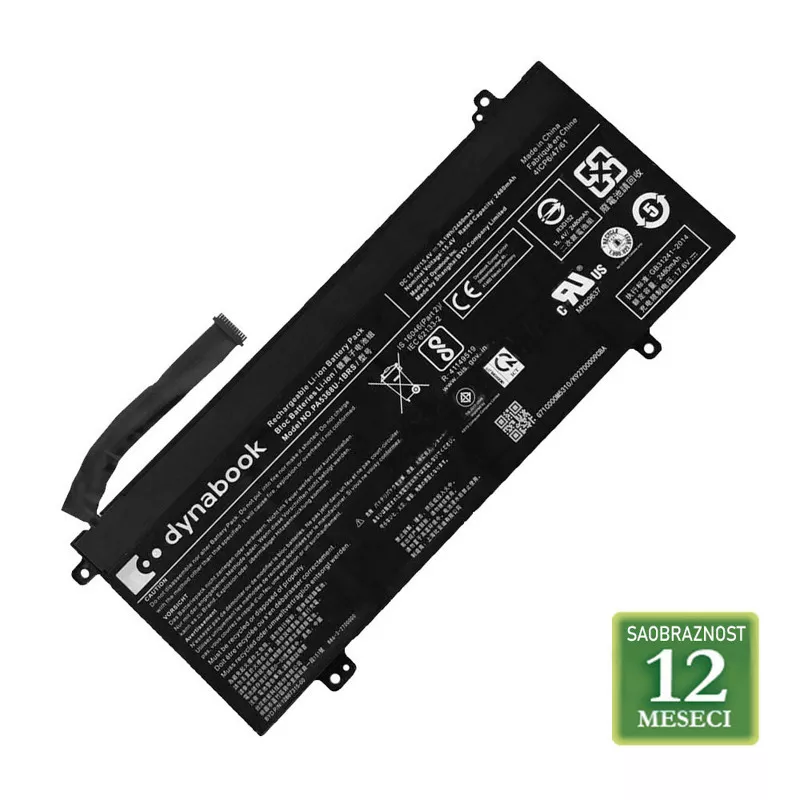 Baterija za laptop TOSHIBA Satellite Pro L-50-G serija / PA5368 15.4V 38.1Wh / 2