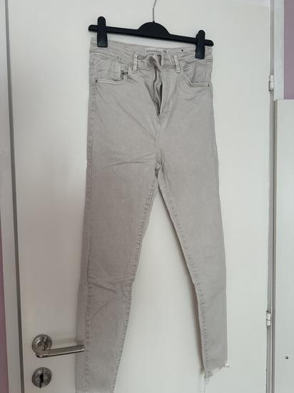 Stradivarius bež ženske farmerke