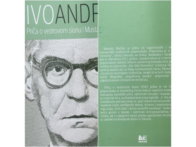 Ivo Andrić- Priča o vezirovom slonu Mustafa Madžar sli