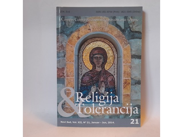 RELIGIJA I TOLERANCIJA br.21