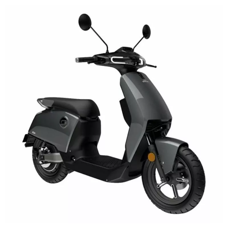 Super Soco CUX Electric Motorcycle Grey