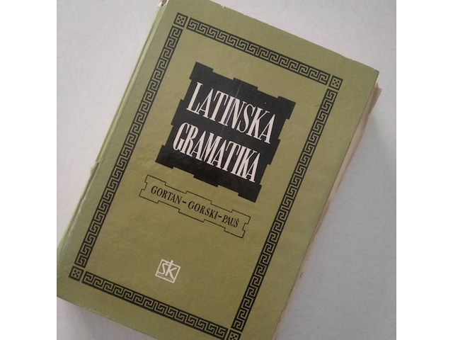 (LAT) Latinska gramatika, Gortan, Gorski, Pauš