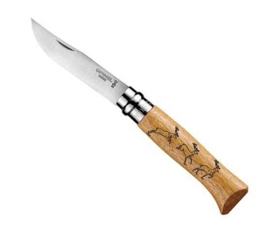 Noz Opinel 001620 Inox 8 graviran jelen