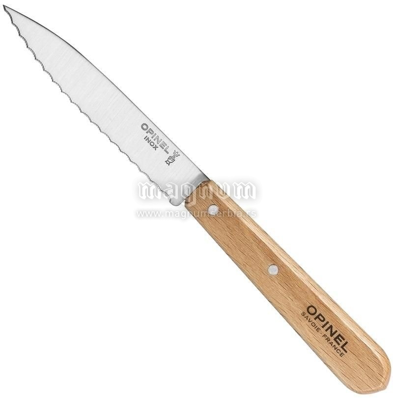 Noz Opinel 001918 Inox 10 bukva kuhinjski nazubljen