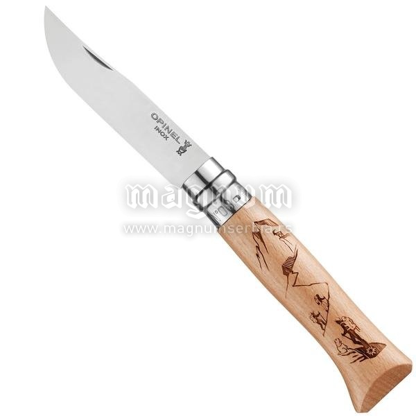 Noz Opinel 002186 Inox 8 Hiking