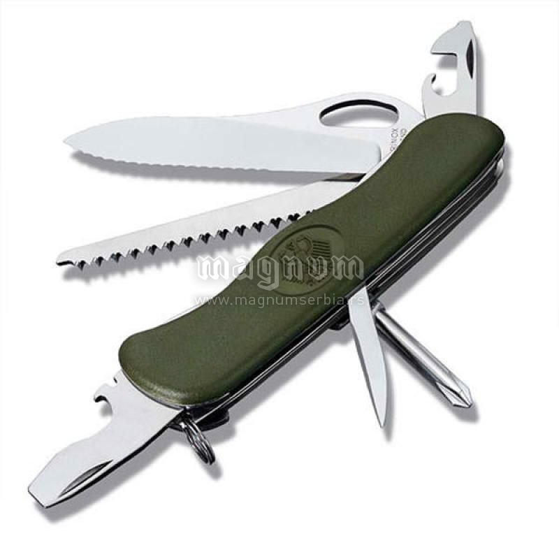 Noz Victorinox 08461.MW04 DE Soldiers 08 111mm Green