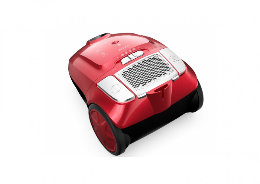 Usisivač TESLA BG200R/800W/sa kesom/2L/crvena