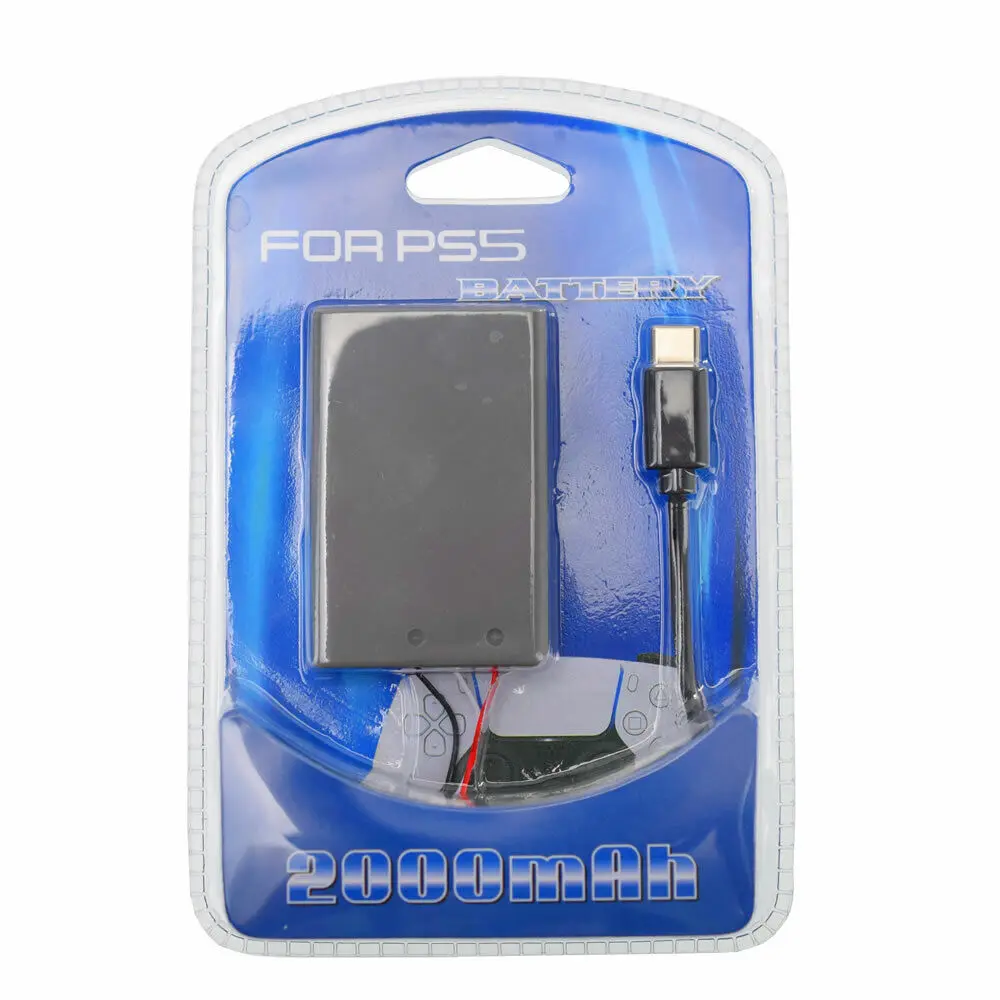 Baterija za PS5 kontroler 2000mAh siva