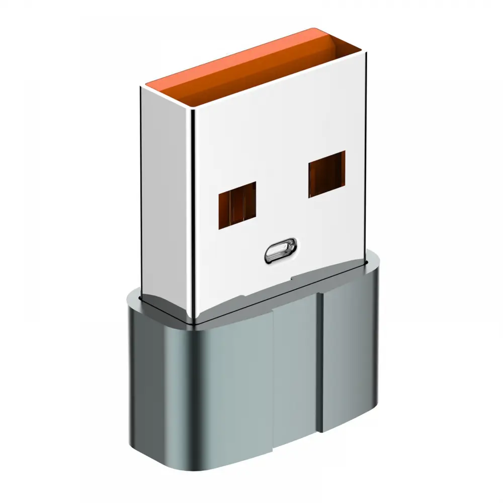 LDNIO Adapter LC150 Type C na USB sivi