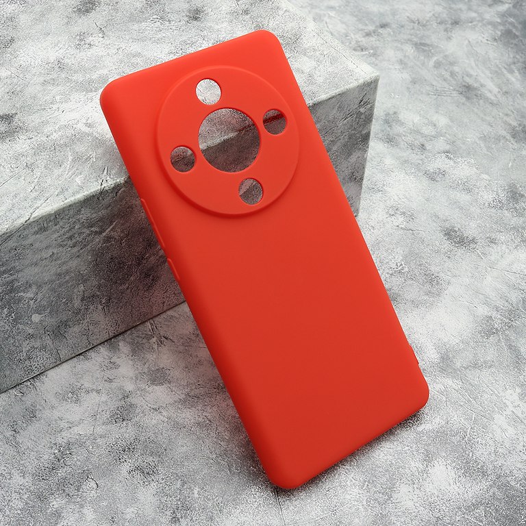 Zastitna maska (futrola) GENTLE COLOR - Huawei Honor Magic 6 lite crvena (MS)