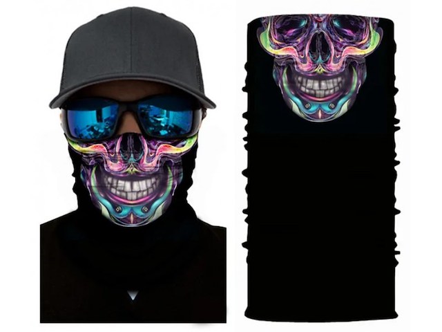 Bandana Marama Skull Kostur Potkapa Maska Model 28