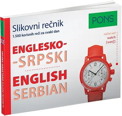 Pons mali slikovni rečnik - engleski