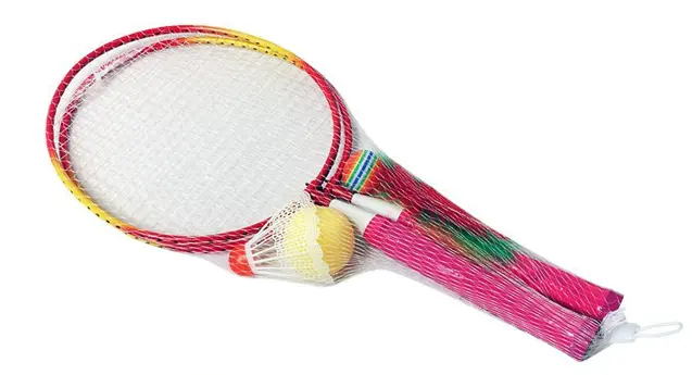 DENIS Mini reketi za badminton roze