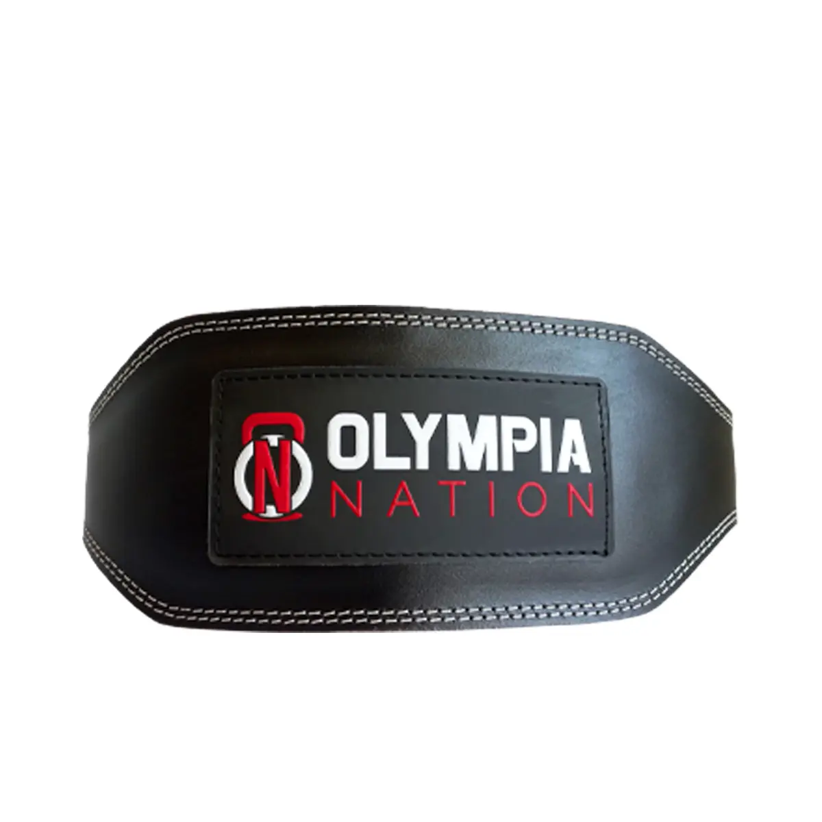 Olympia Nation Kožni kaiš za vežbanje L, Crni