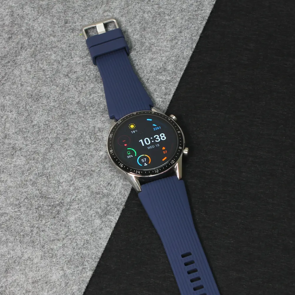 Narukvica relief za smart watch 22mm teget