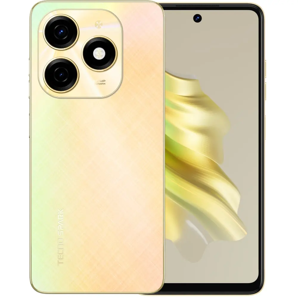 TECNO Mobilni telefon SPARK 20 8/256GB Neon Gold