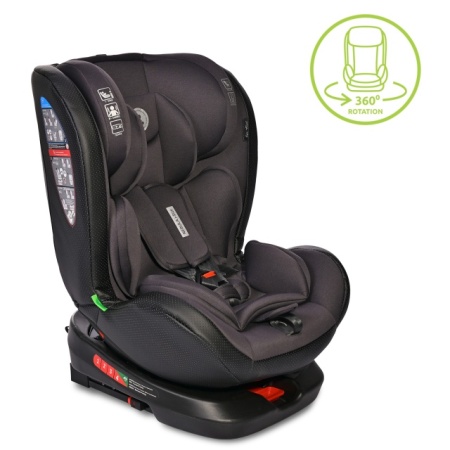 Lorelli Autosedište Nebula I-Size Isofix 40-150cm Black 360