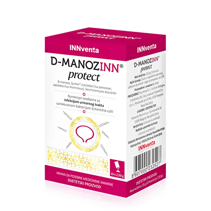 INNventa D-manozinn protect za urinarni trakt, 10x2.5g