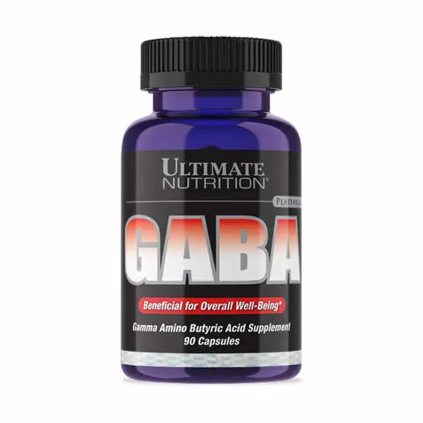 Ultimate Nutrition Suplement GABA 750mg, 90 kapsula