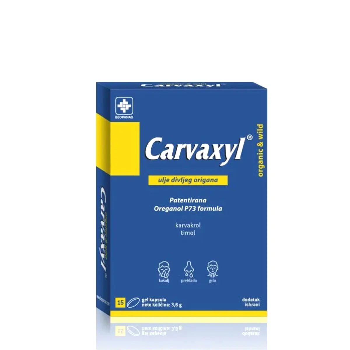 North American Herb&Spice Carvaxyl origano, 15 kapsula