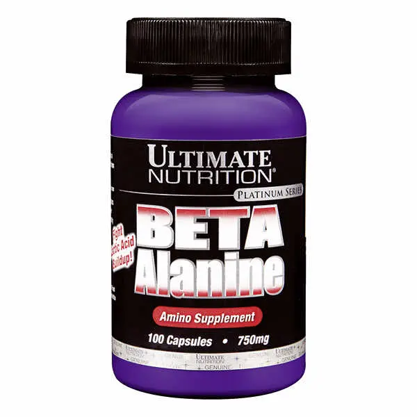 Ultimate Nutrition Beta Alanin, 100 kapsula