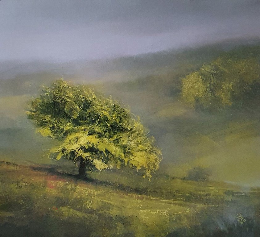 `Light Green in Misty Vail - 2`