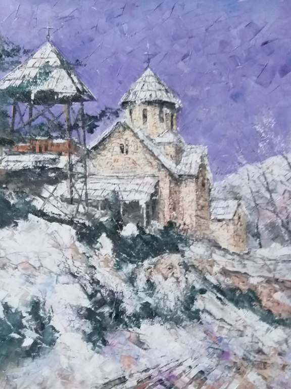 Manastir Blagoveštenje pod snegom, Ovčarsko-Kablarska klisura