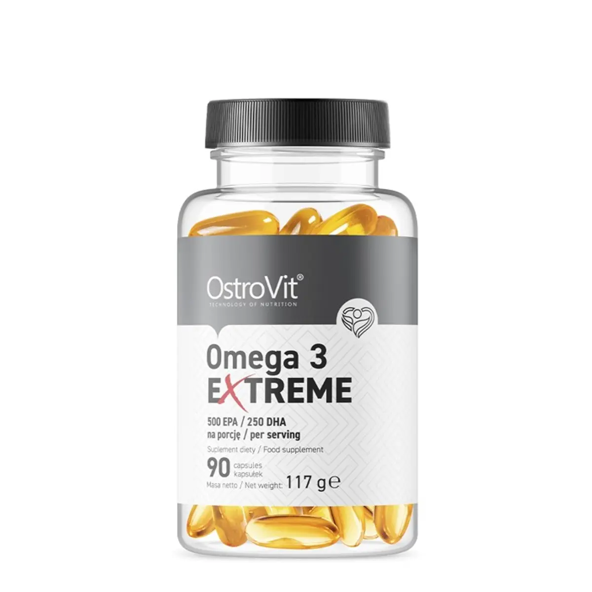 OstroVit Omega 3 Extreme, 90 gel kapsula