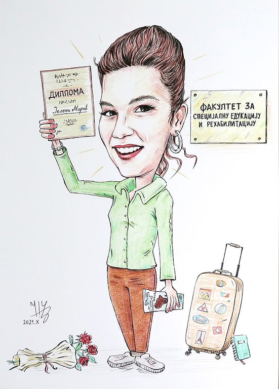 `Jelena`, karikatura