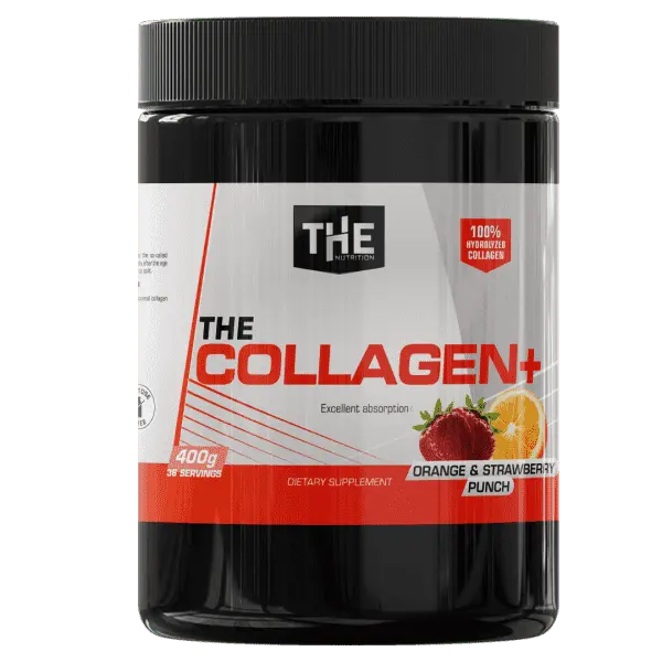 The Nutrition Collagen + Viamin C, Ukus Jagoda i Pomorandža, 400g