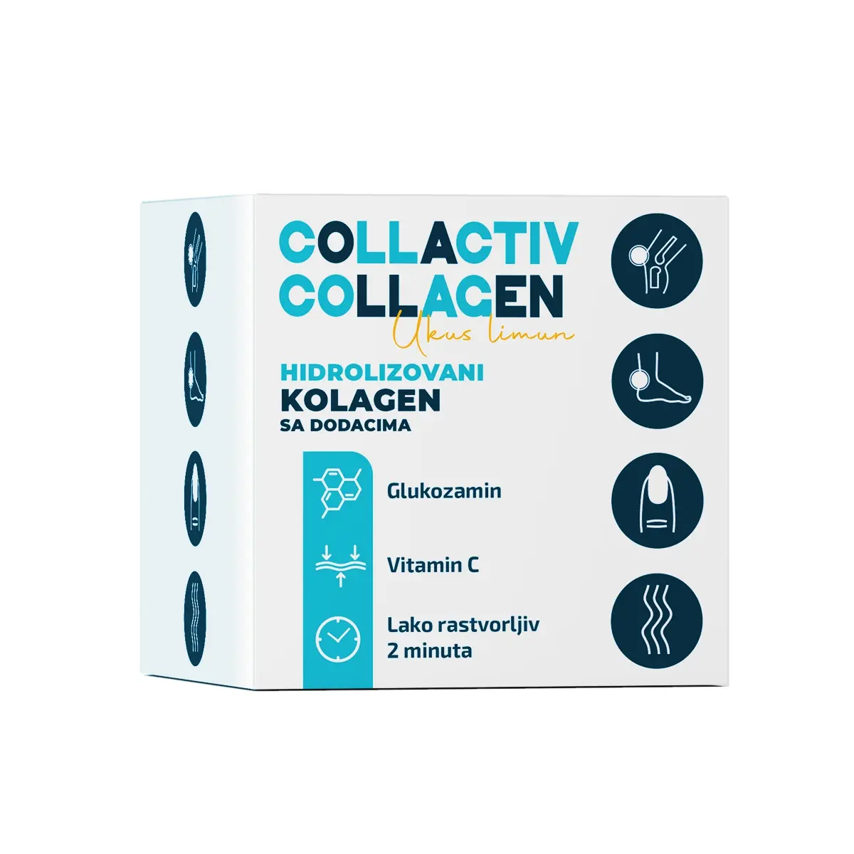 Top Food Collactiv kolagen, 10 kesica