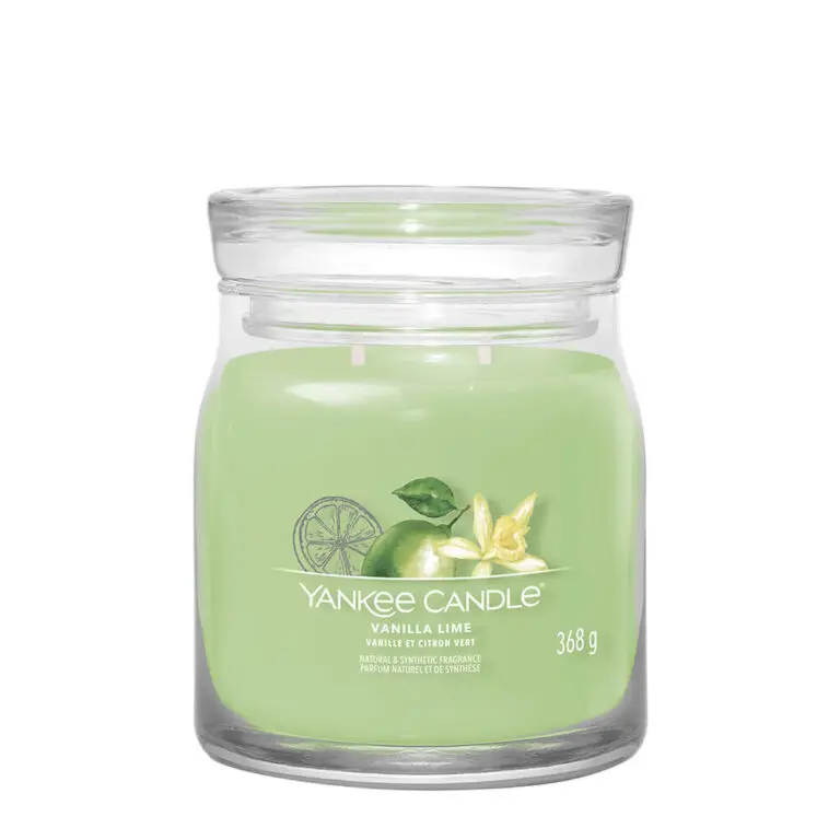 Yankee candle Mirisna sveća Vanilla lime signature, Srednja