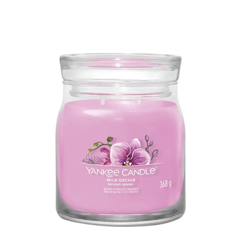 Yankee candle Mirisna sveća Wild orchid signature, Srednja