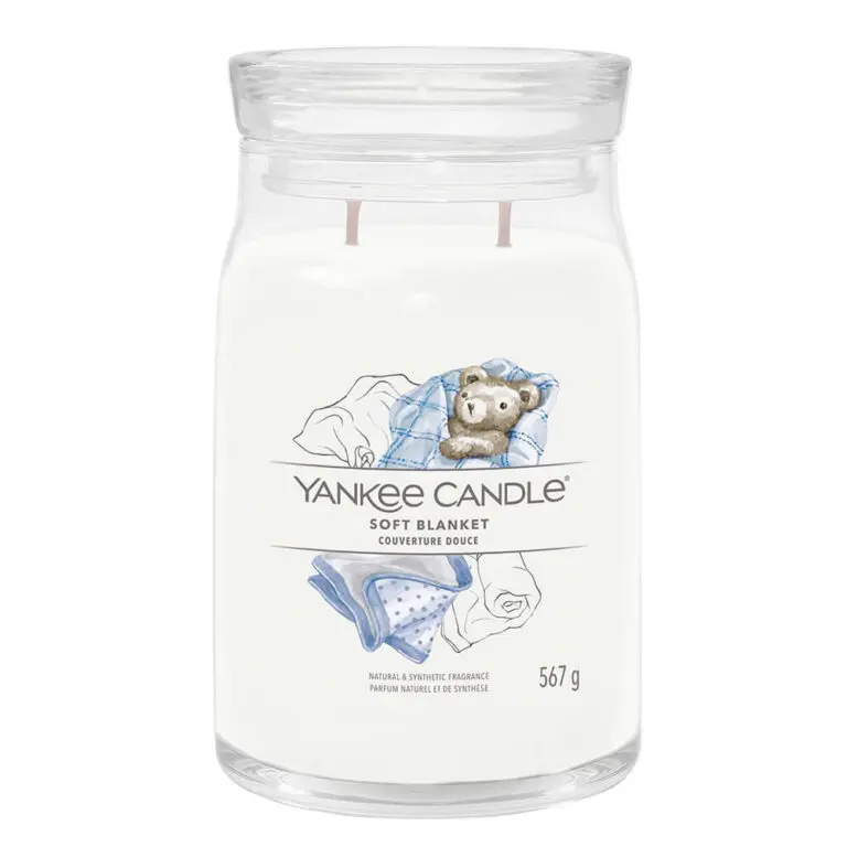 Yankee candle Mirisna sveća Soft blanket signature, Velika