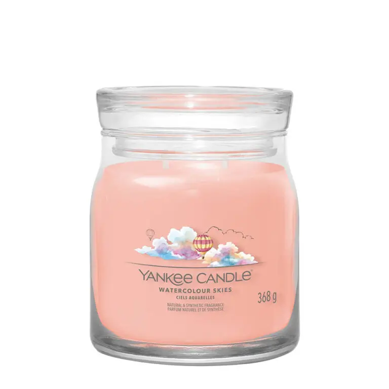 Yankee candle Mirisna sveća Watercolour skies signature, Srednja