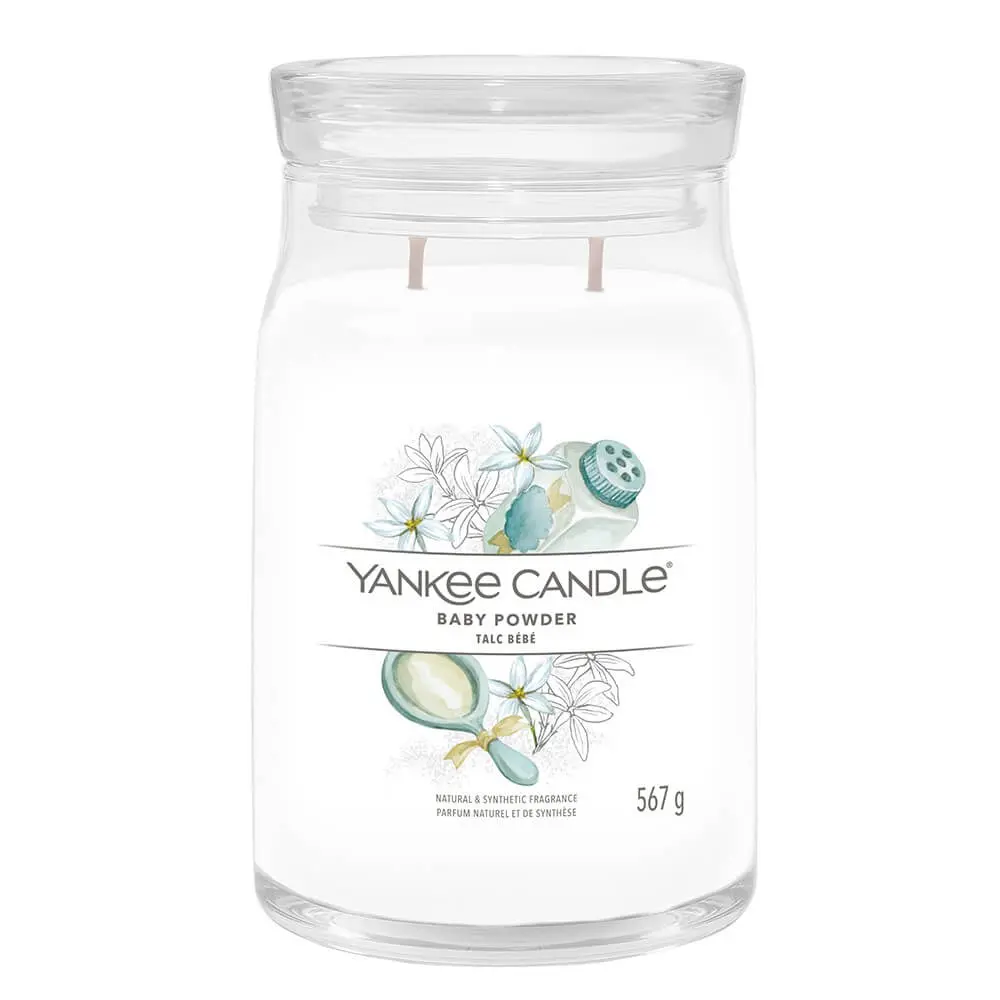 Yankee candle Mirisna sveća Baby powder signature, Velika