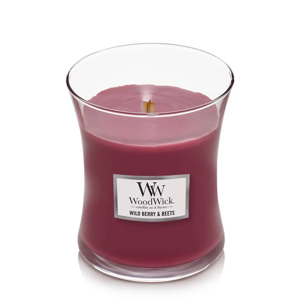 Woodwick Mirisna sveća Berry & beets classic, Srednja