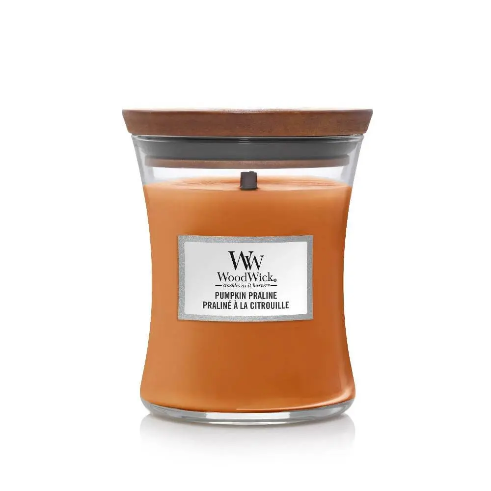 Woodwick Mirisna sveća Pumpkin praline classic