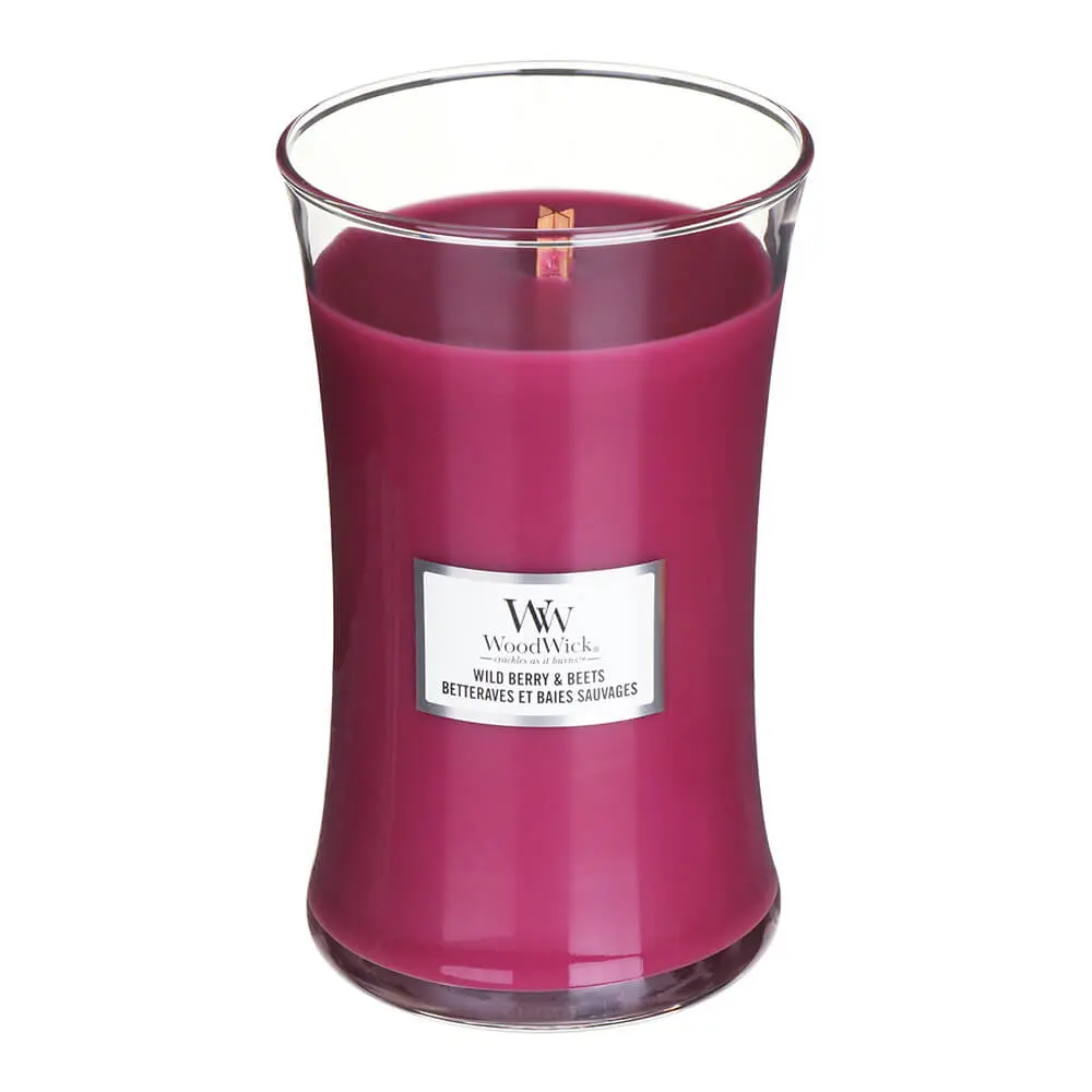 Woodwick Mirisna sveća Berry & beets classic, Velika